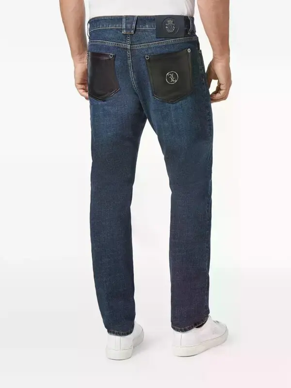 BILLIONAIRE Five-pocket Jeans With Metal Detailing