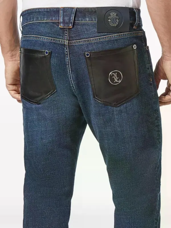 BILLIONAIRE Five-pocket Jeans With Metal Detailing