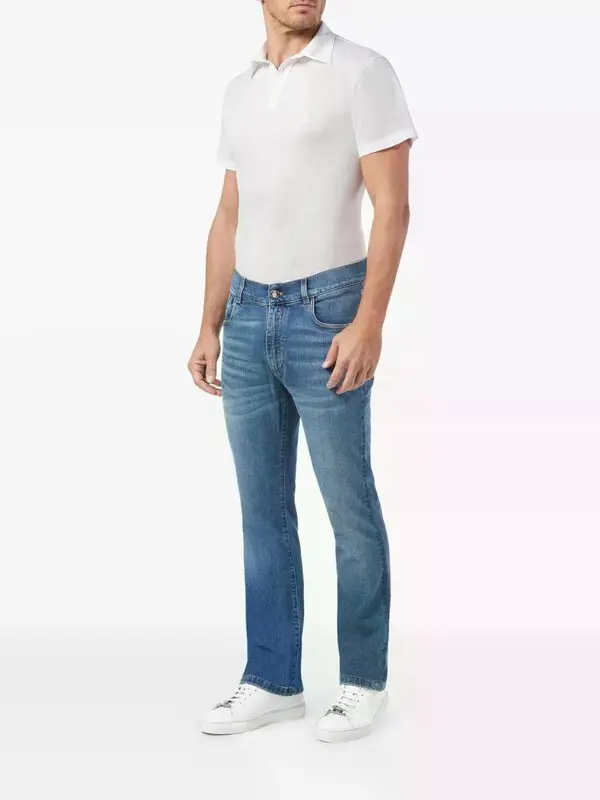 BILLIONAIRE Embroidered Five-pocket Jeans