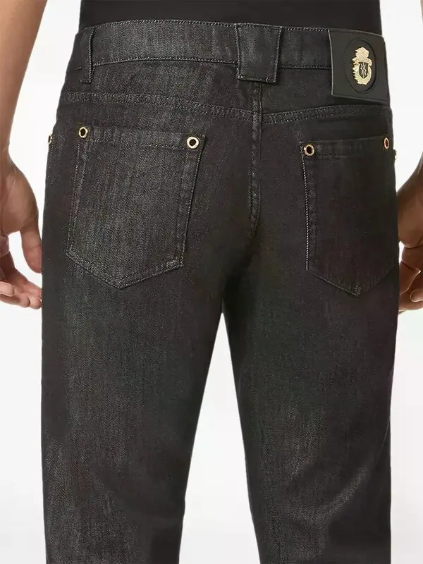 BILLIONAIRE Straight-cut Jeans - Black