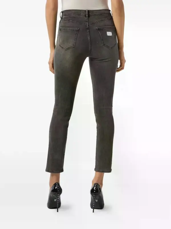 Philipp Plein Slim-fit Ripped Jeans