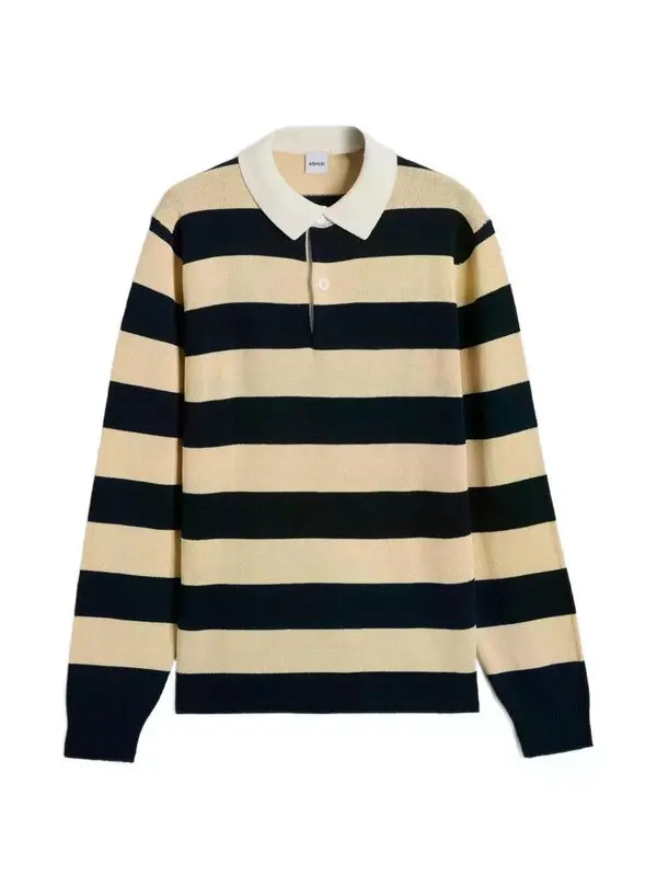 Aspesi Striped Polo Shirt