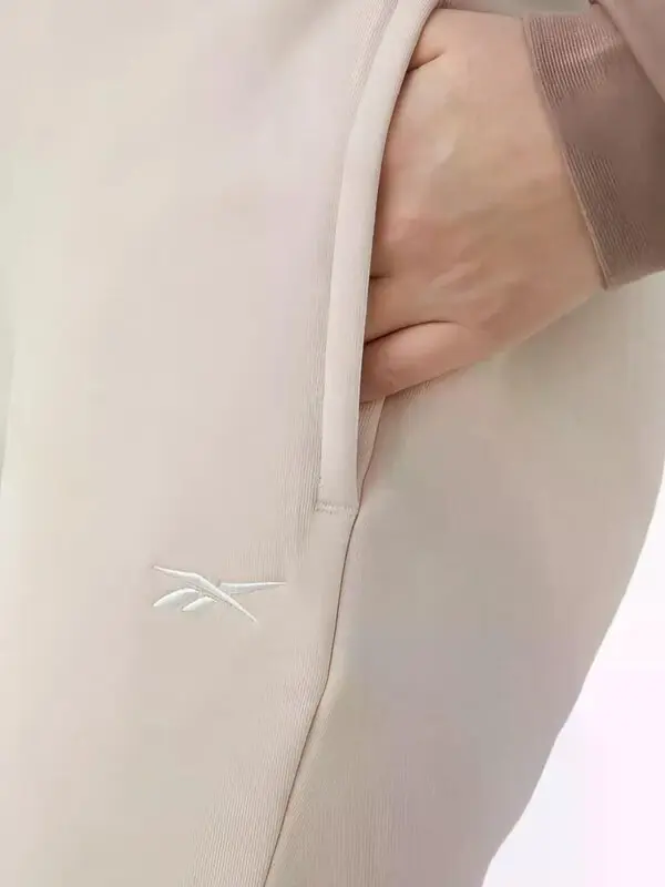 REEBOK Ecru Logo Detail Joggers