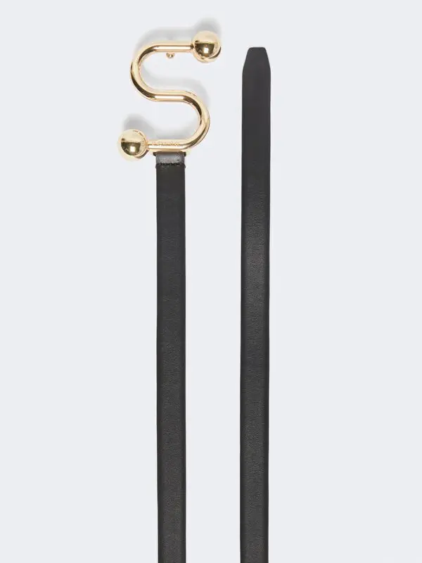 Max Mara Leather Low-waist Belt