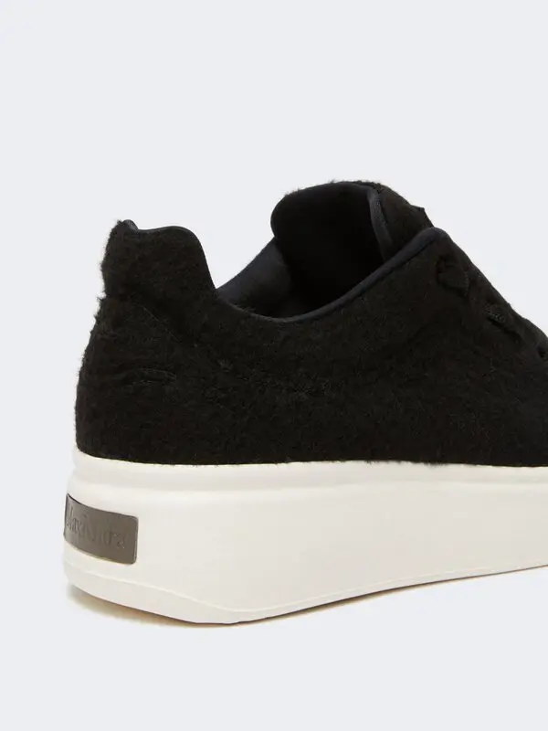 Max Mara Camel Broadcloth Sneakers - Black