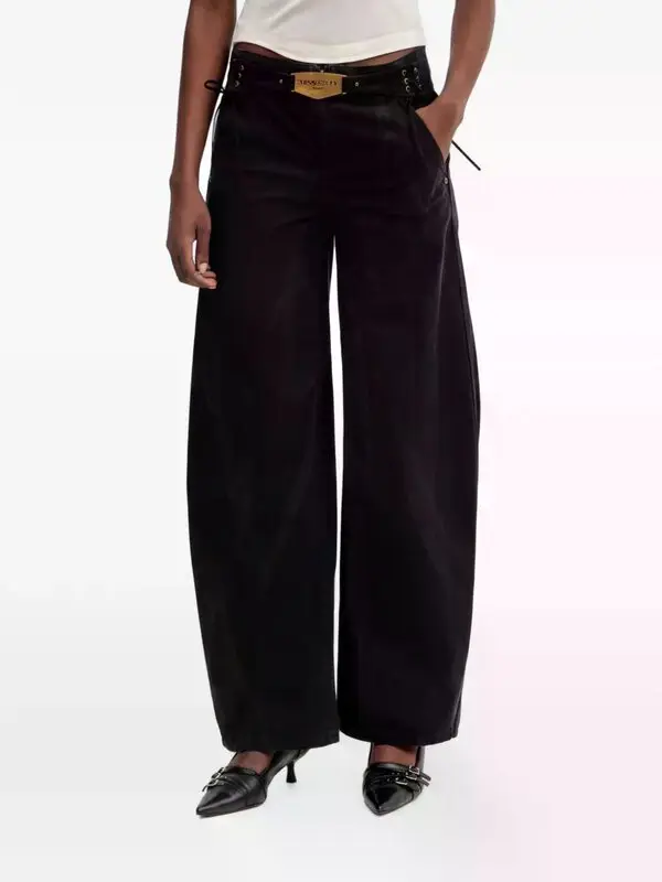 Miss Sixty Cotton Wide-leg Jeans
