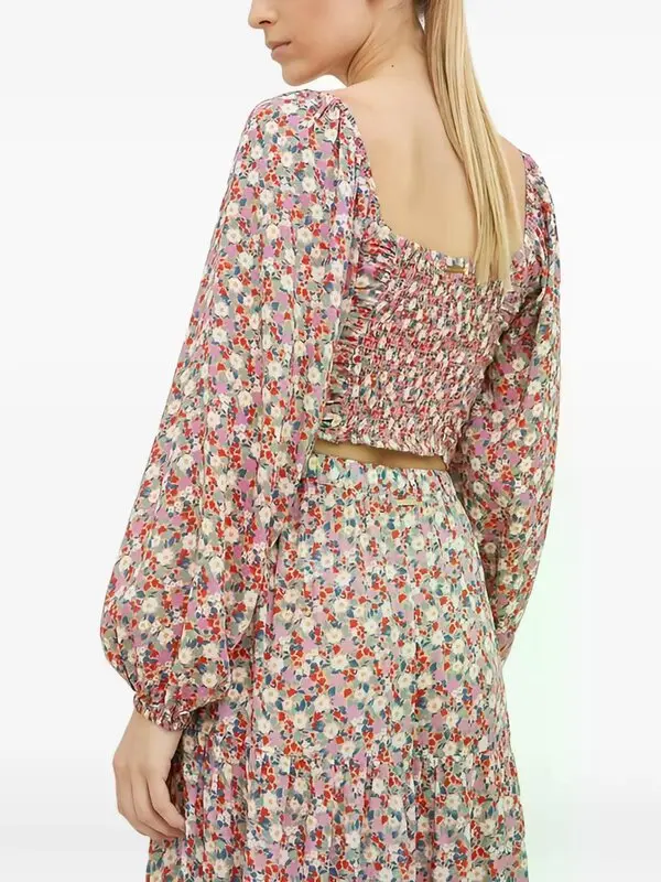 BILLABONG Salty Floral-pattern Blouse