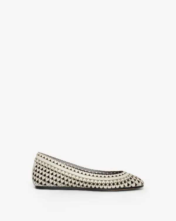 Isabel Marant Belni Ballet Flats - Chalk