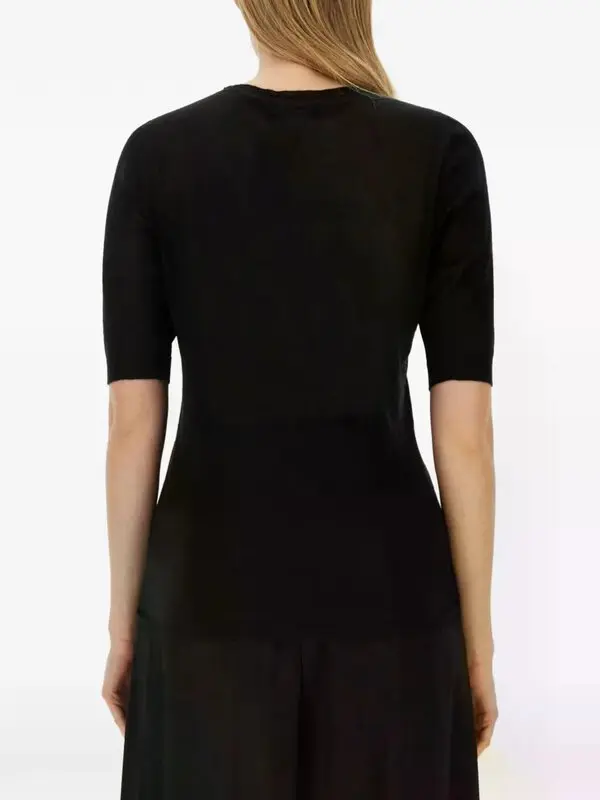 Fabiana Filippi Crew-neck Cashmere T-shirt