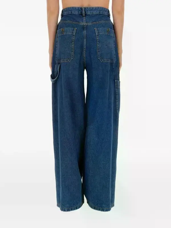 Etro Belt-loop Buttoned Jeans