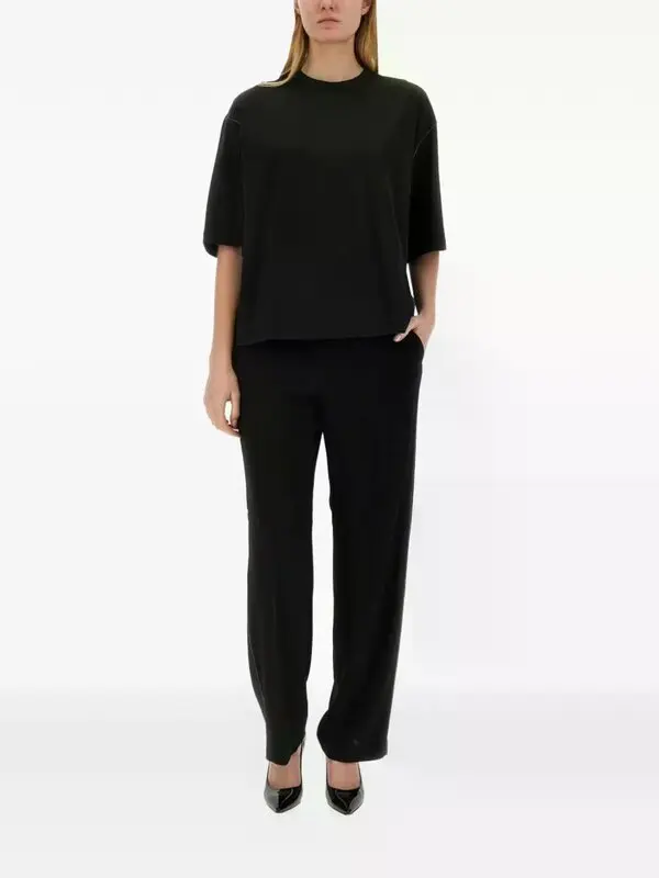 Fabiana Filippi Side-strap Trousers - Black