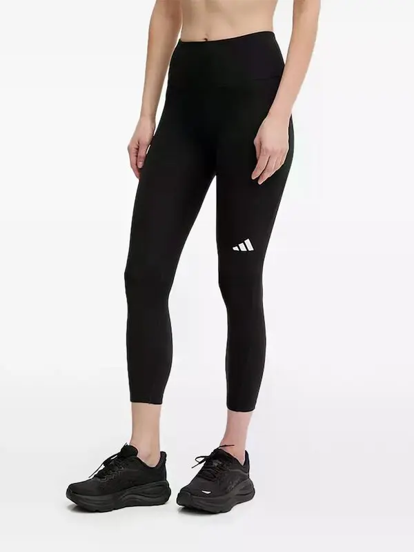Adidas Logo-print Leggings - Black