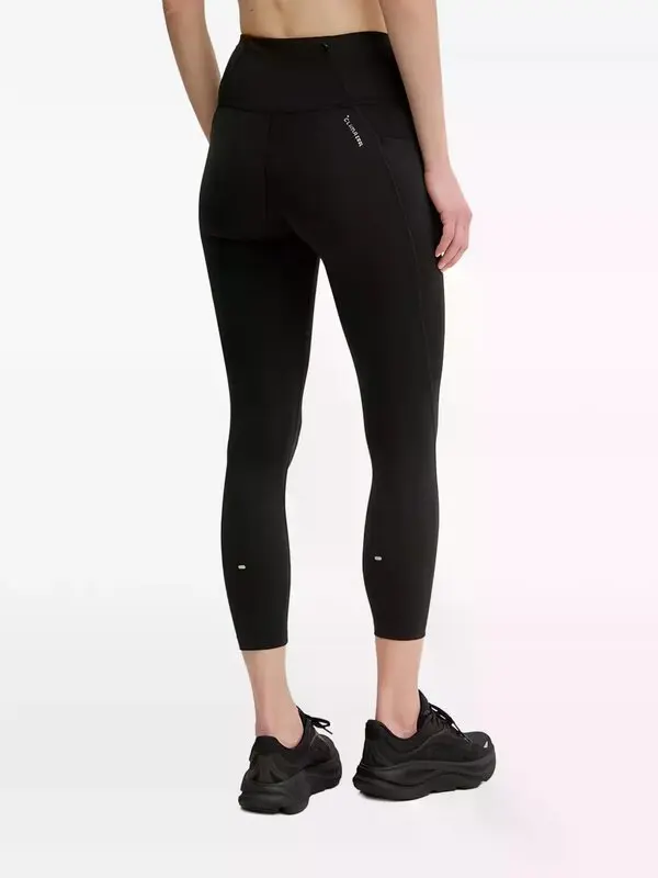 Adidas Logo-print Leggings - Black