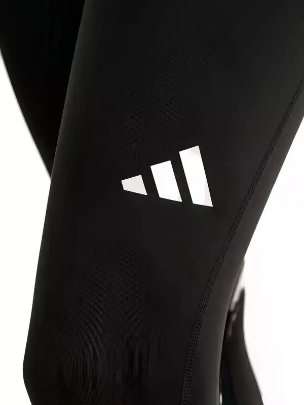 Adidas Logo-print Leggings - Black