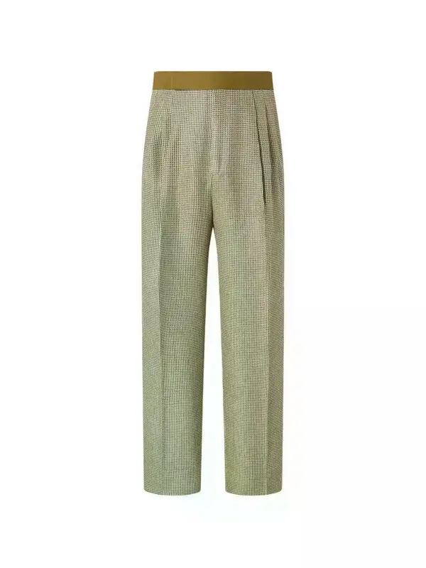 Zegna Crossover Linen Trousers