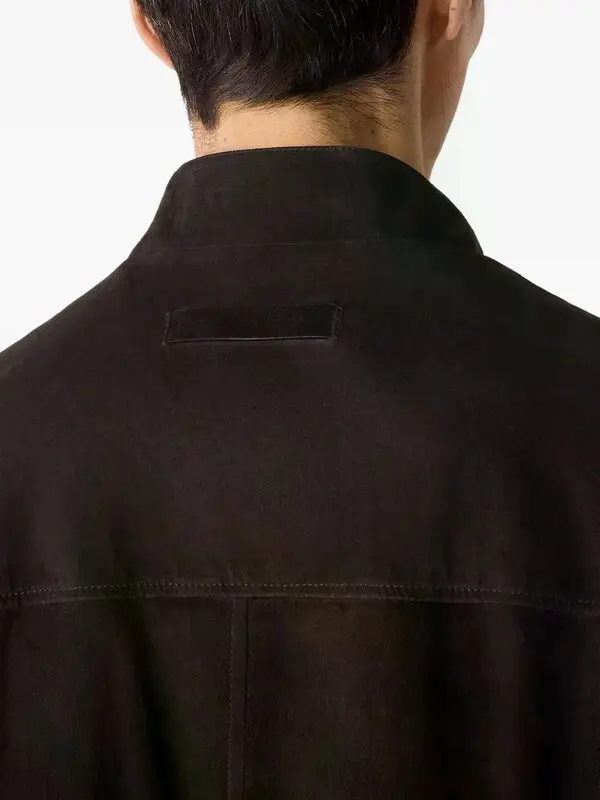 Zegna Il Conte Oasi Leather Jacket