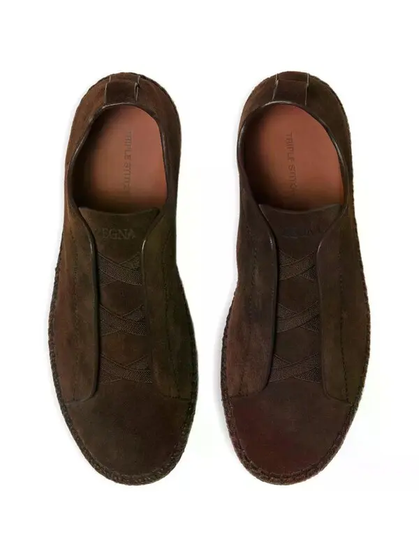 Zegna Triple-stitch™ Espadrille - Brown