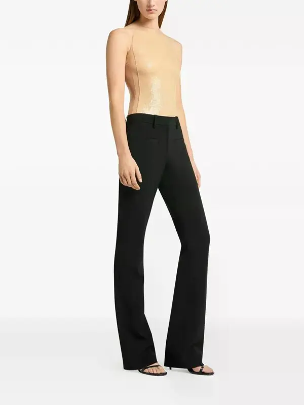 COURREGES Sequin-embellished Illusion Body