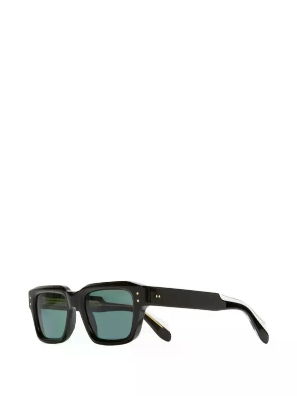 CUTLER & GROSS Polarised Square-frame Sunglasses - Black