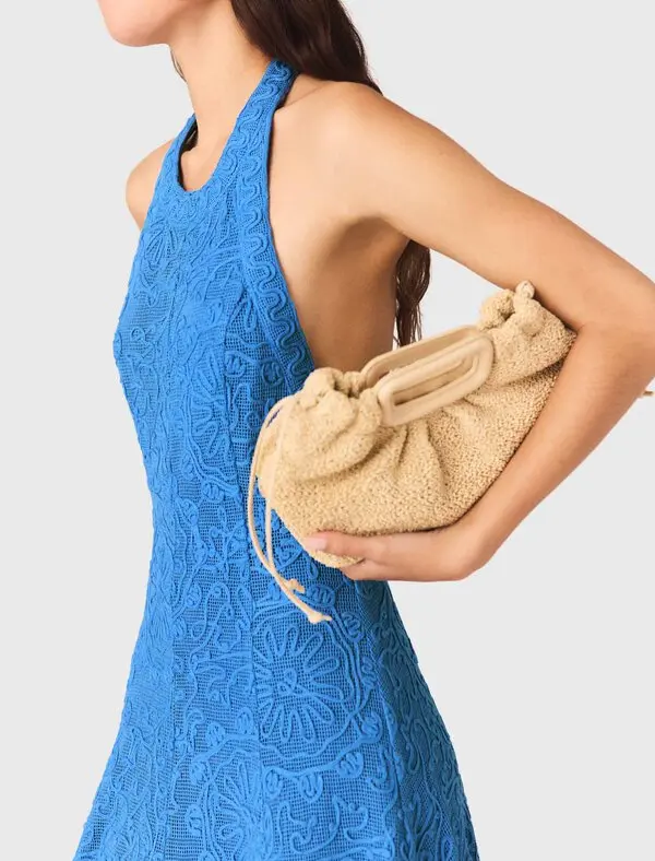 Maje Guipure Maxi Dress