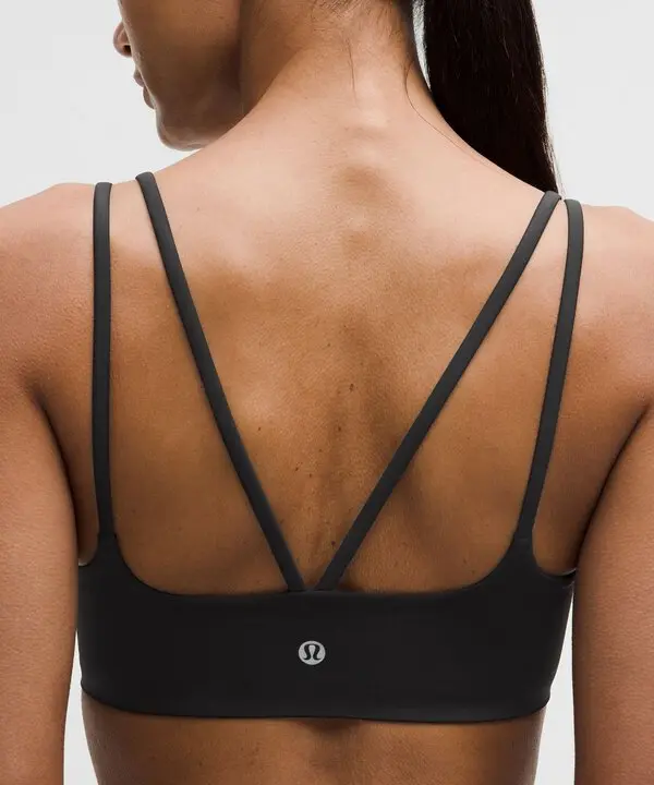 Lululemon Like A Cloud Double-strap Bra - Black