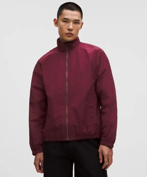 Lululemon Nylon Windbreaker - Burgundy Bay