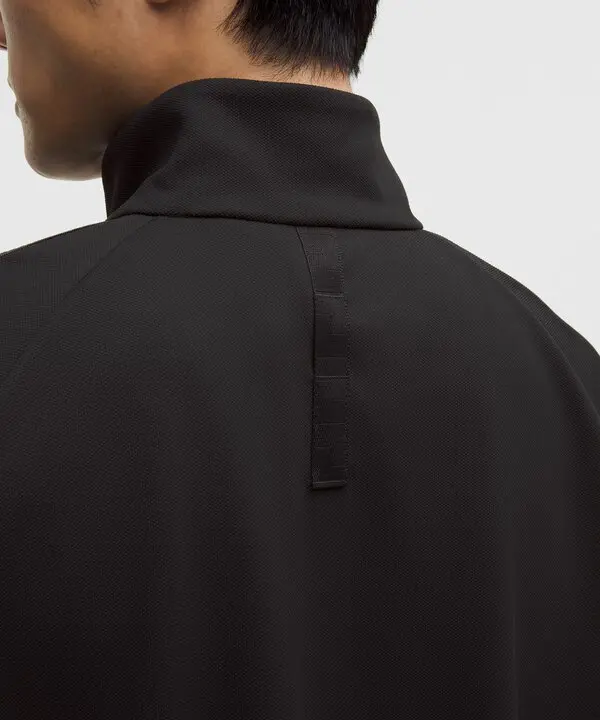 Lululemon Pique Relaxed-fit Track Jacket - Black