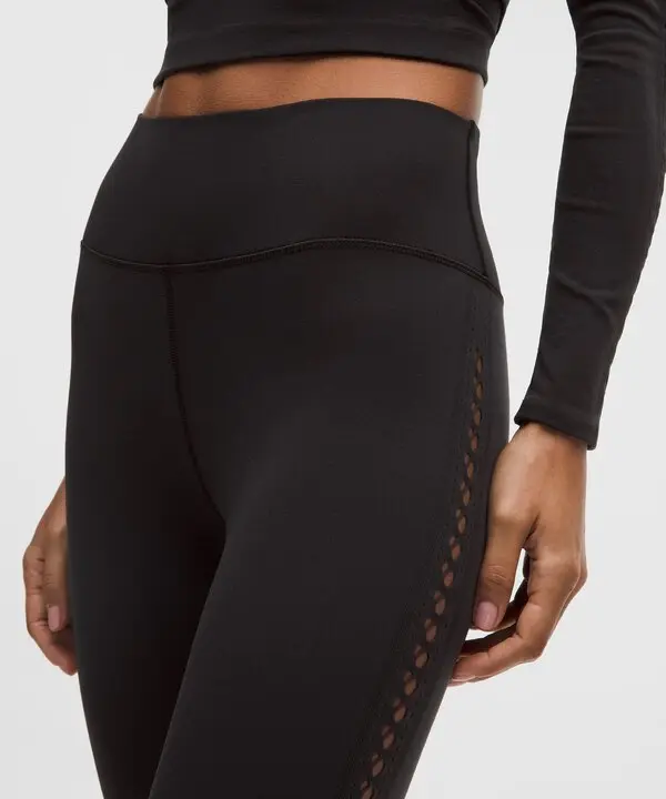 Lululemon Revealknit Eyelet High-rise Tight