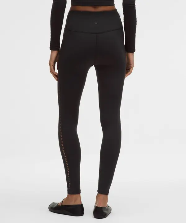 Lululemon Revealknit Eyelet High-rise Tight