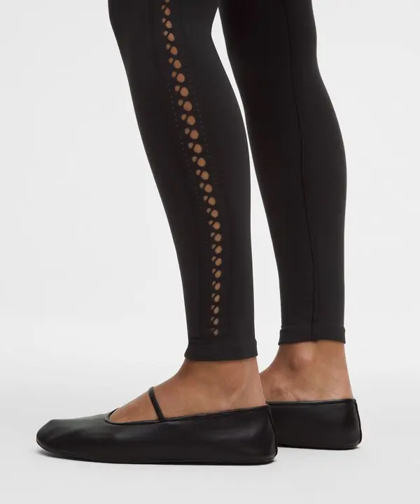 Lululemon Revealknit Eyelet High-rise Tight