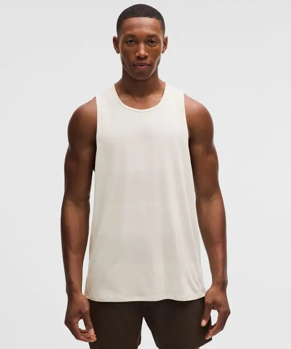 Lululemon Fast And Free Tank - Light Ivory