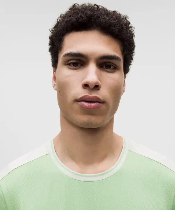Lululemon Mesh Panelled Tennis Shirt