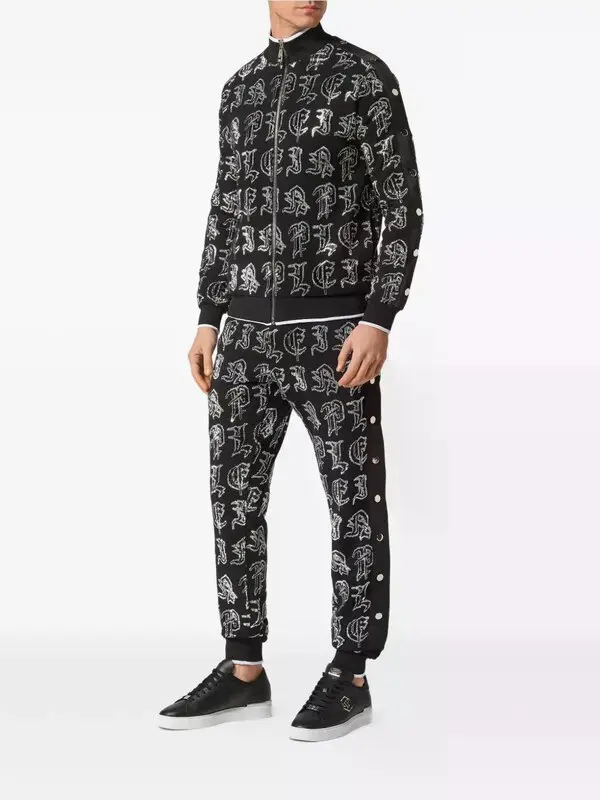 Philipp Plein Gothic Plein Zip-up Tracksuit