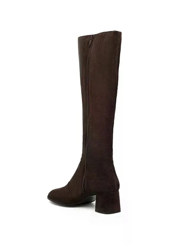 BILLI BI Suede Knee-high Block Heel Boots