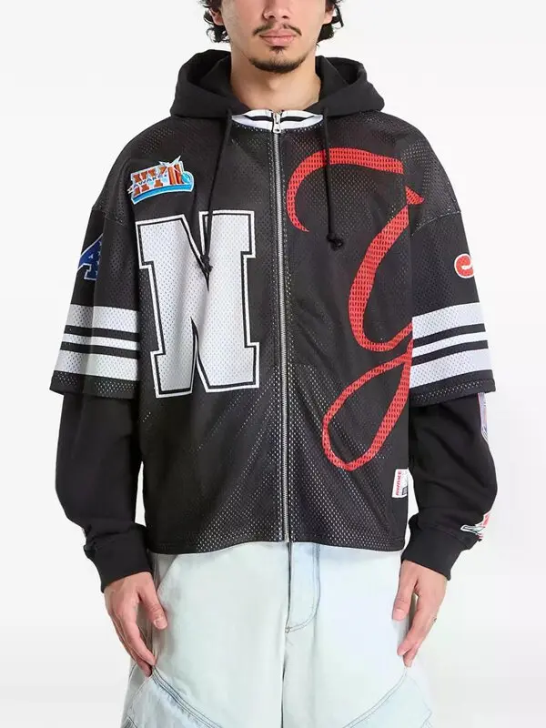 AWAKE NY Zip Hooded Jacket - Black