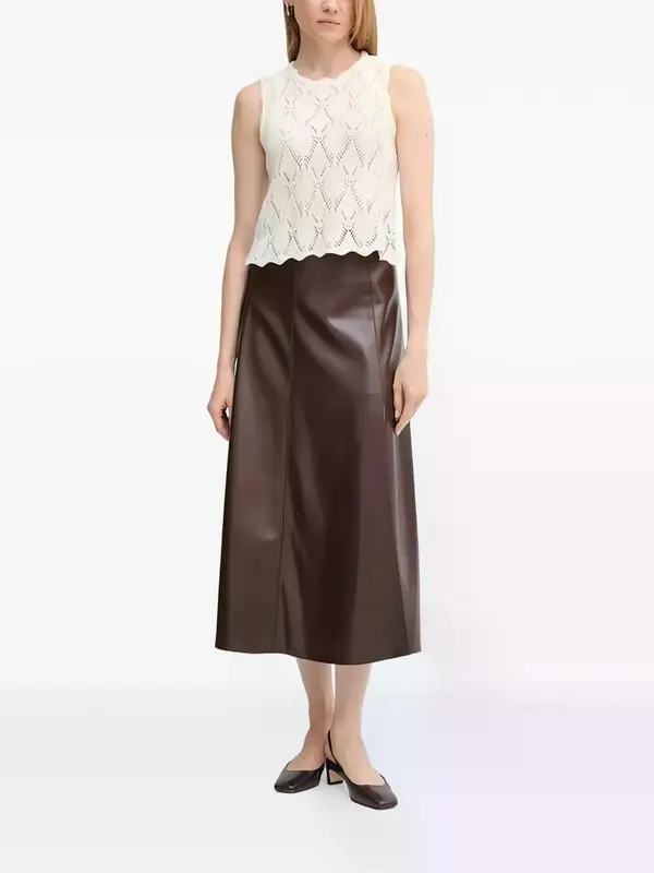 HOSS INTROPIA Openwork Knit Top