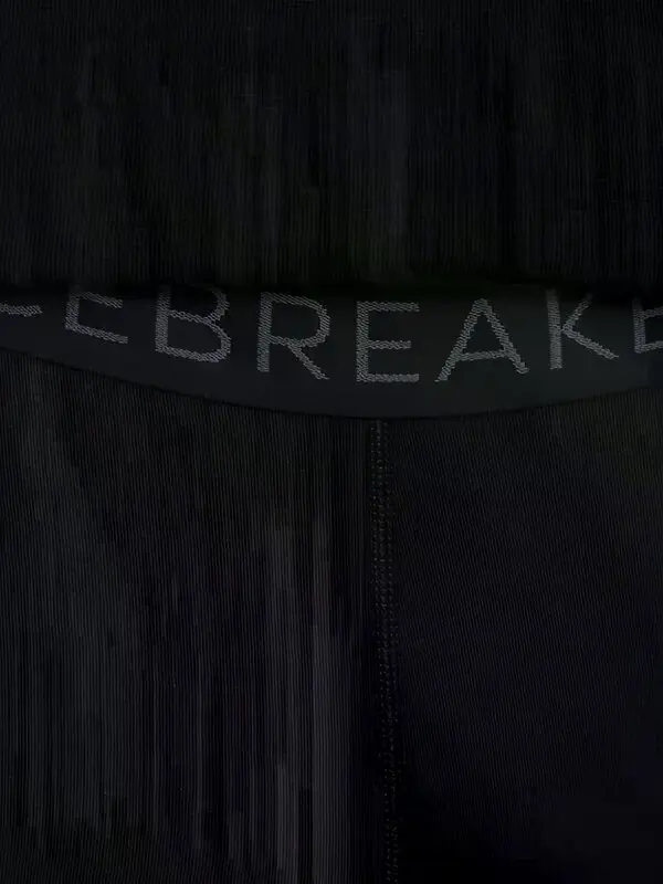 Icebreaker Logo-lettering Compression Tights - Black