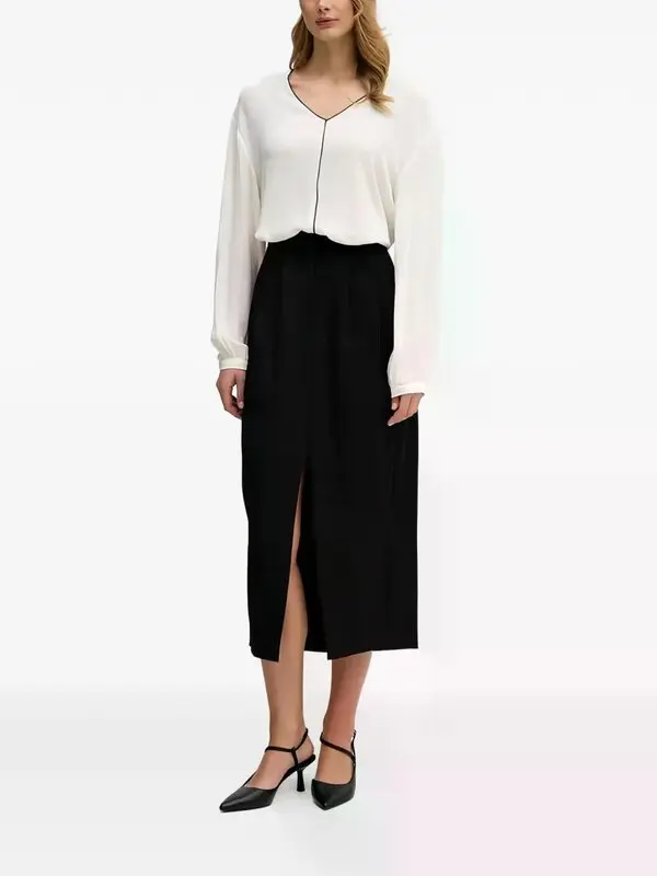 Sisley Slit Midi Skirt