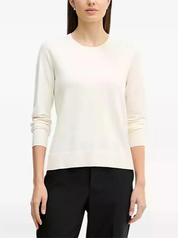 Sisley Crew-neck Sweater - Neutrals