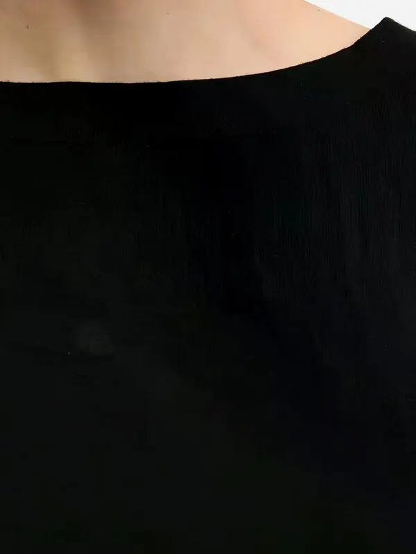 Sisley Round Neck Sweater - Black