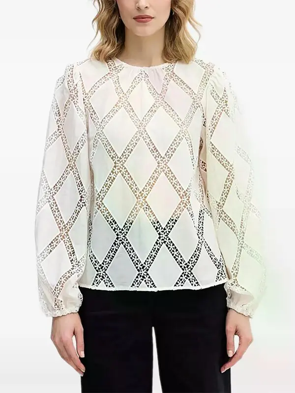 Sisley Lace Detail Blouse
