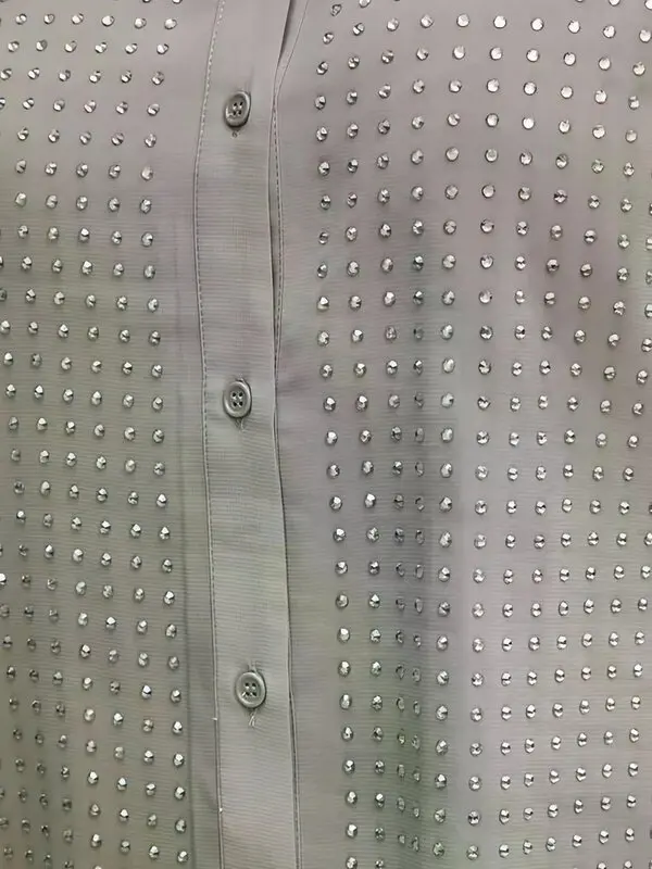 Sisley Embellished Button-up Shirt