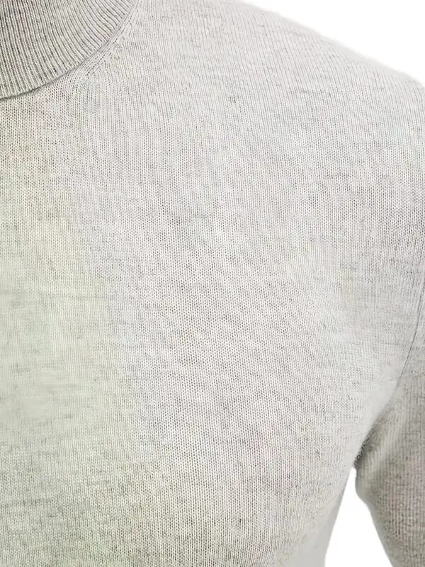 Sisley Roll-neck Sweater - Grey