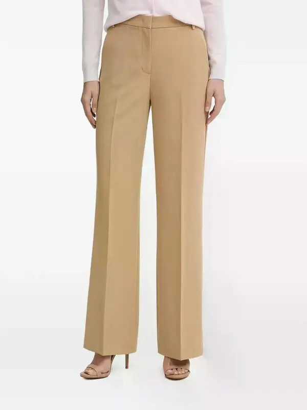 Sisley Wide Leg Trousers - Neutrals