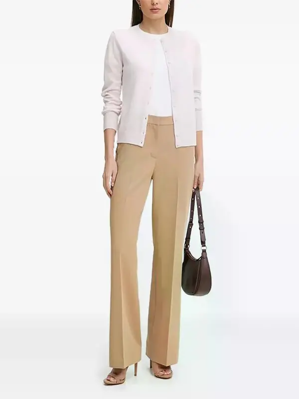 Sisley Wide Leg Trousers - Neutrals