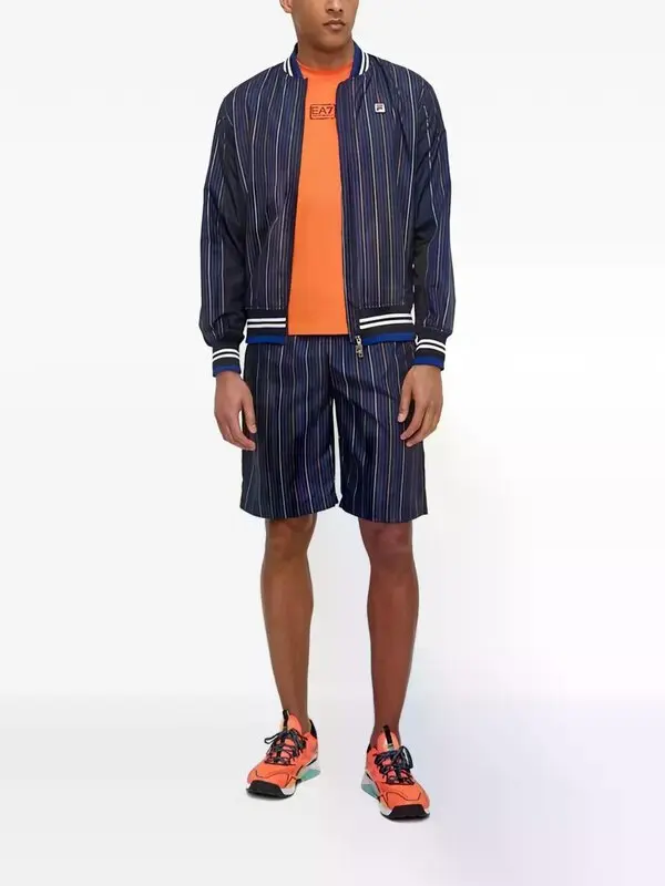 FILA Striped Logo Shorts