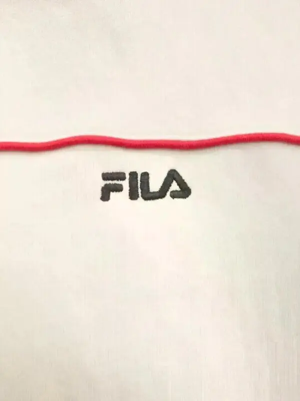 FILA Logo-embroidered Drawstring Hoodie