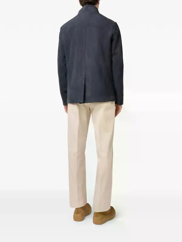 TOD'S Buttoned Suede Jacket