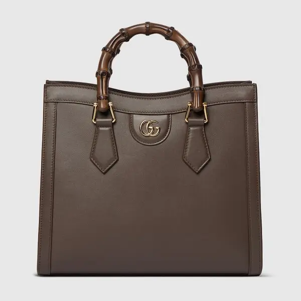 Gucci Diana Medium Tote Bag Leather - Brown