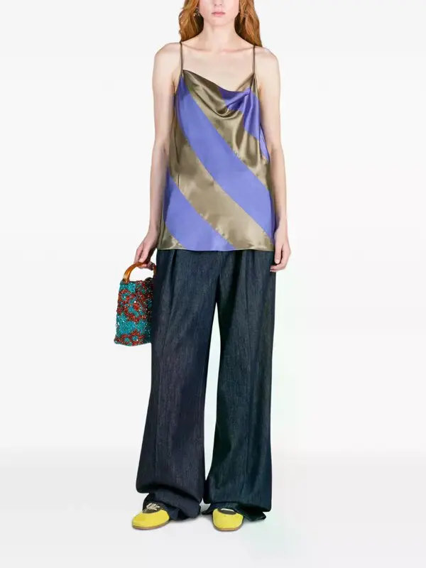 Dries Van Noten Embellished Handle Bag